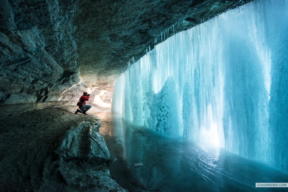 Adventuring around Minnehaha Falls in winter | Chad Rieder
